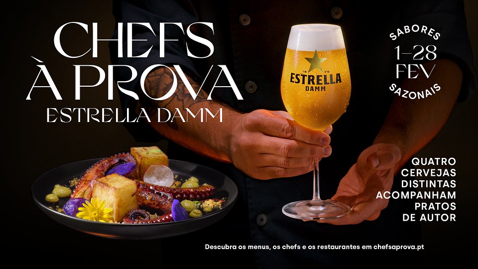 “Chefs À Prova”, uma experiência gastronómica única Estrella Damm